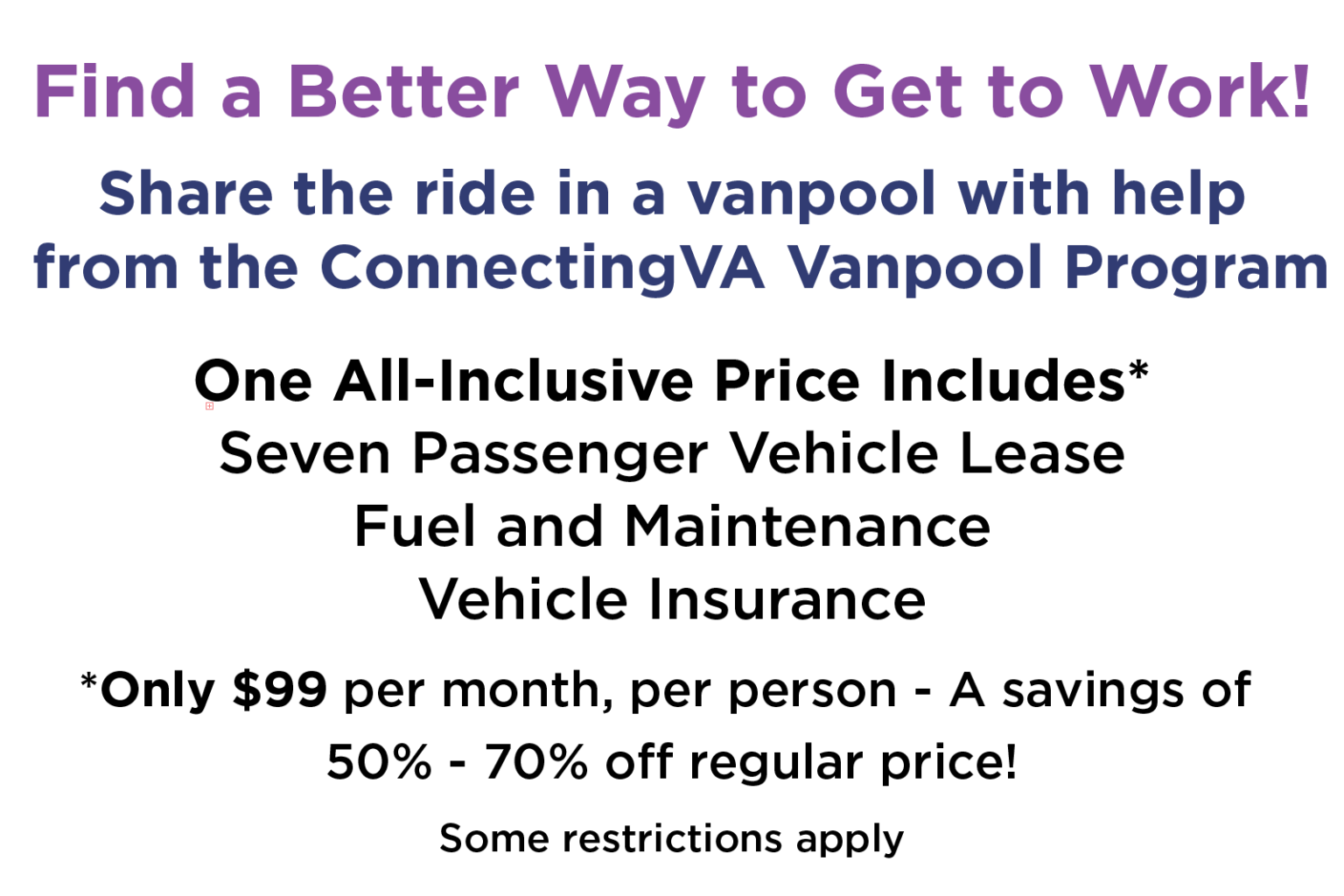 Rideshare - DRPT Connecting VA